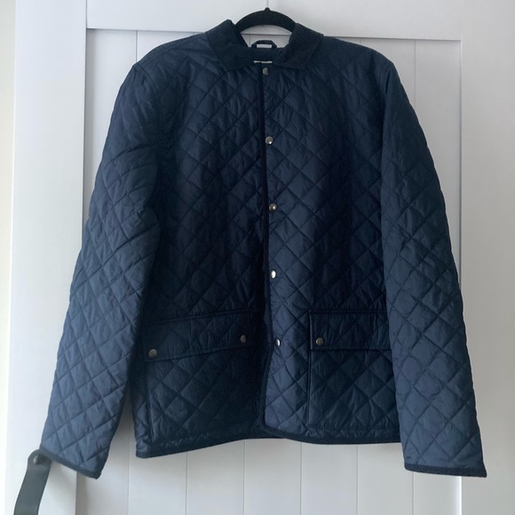 J. Crew Factory | Jackets & Coats | Nwt Navy Quilted Jacket | Poshmark